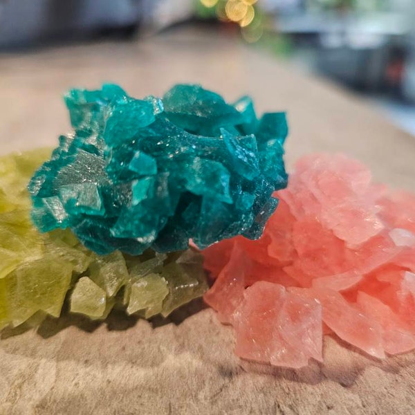 Blueberry Crystal Candy, Gemstone Candy, Kohakutou, Edible Gem, Edible ...