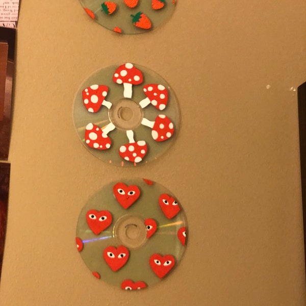 Custom Hand Painted CD Room Decor~transparent Indie Aesthetic Wall ...