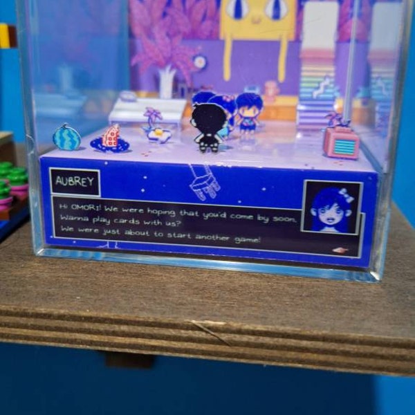 OMORI Neighbor's Room 3D Cube Diorama - Etsy