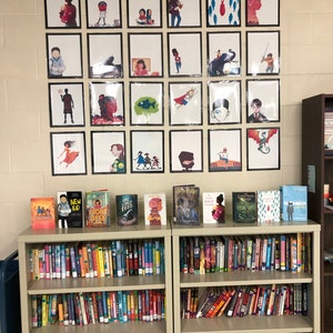 Printable Children's Book Character Gallery Wall Poster Bundle ...