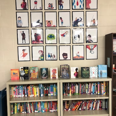 Printable Children's Book Character Gallery Wall Poster Bundle ...