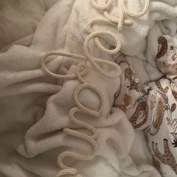 Custom Word Sign - Knitted Wire Words, Knit Signs, Name Decor, Playroom ...