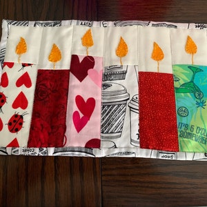 Valentine Hearts Mug Rug Pattern - Etsy