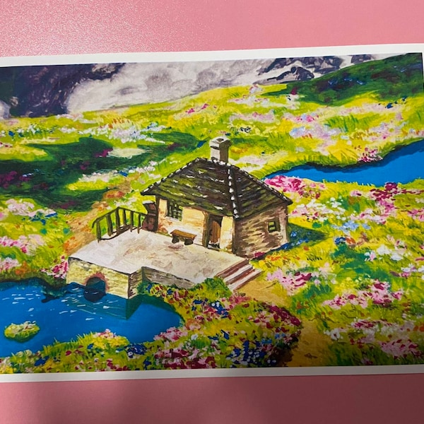 Howl's Moving Castle Art Print | Art Print, Wall Art, Studio Ghibli ...