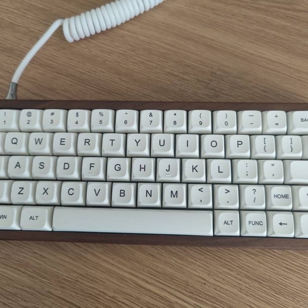 Custom Wood Keyboard Case For Gh60 Gk61x Dagk Acr68 Pro Anne Pro 2