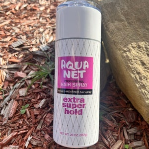 BUNDLE Aqua Net Hairspray 20oz Tumbler Wrap Six 6 DIGITAL - Etsy