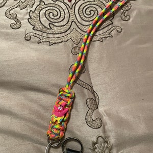 Paracord Charm Key Fobs Super Hero & Cartoon Characters - Etsy