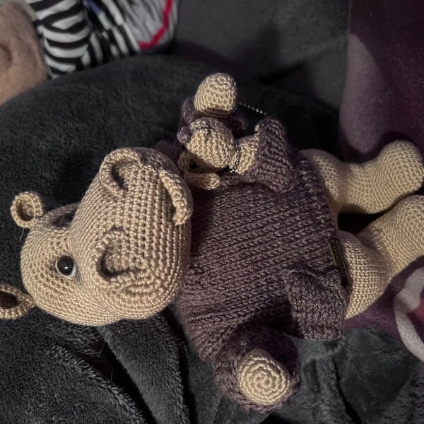 Crochet Pattern Kim the Frog in English, in Lithuanian and in Russian ...