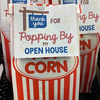 EDITABLE DIGITAL DOWNLOAD, 6 Tags/sheet, Thanks for Popping by My Open ...