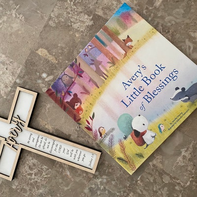 Christening Gift Baptism Gift Custom Baby Book My Little Book of ...