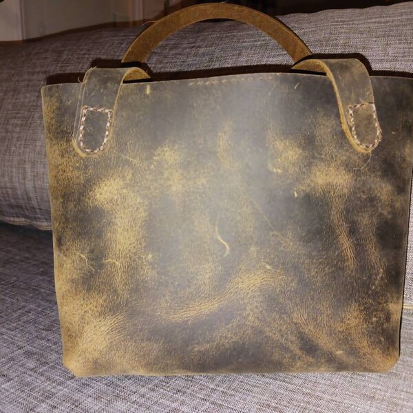 Leather Mini Tote Bag PDF Pattern | Handbag PDF Template | Woman Mini ...