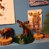 Moose Air Plant Holder and Succulent Planter, Cute Moose, Animal ...