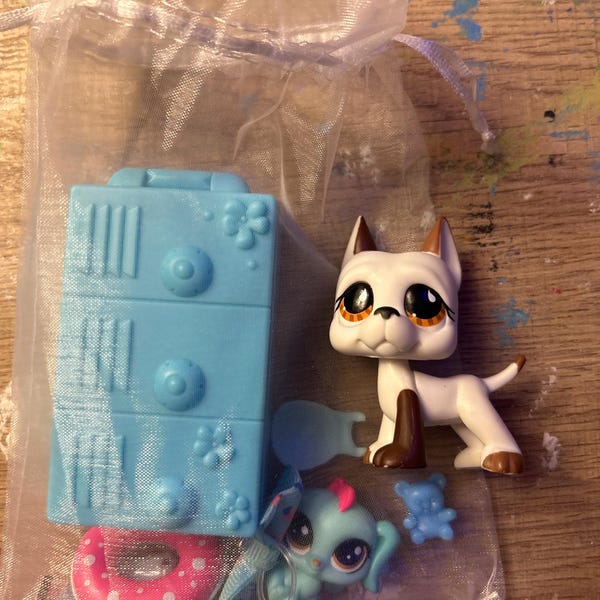 Littlest Pet Shop Rare Vintage LPS Horses Alpaca Llama Glitter Deer ...