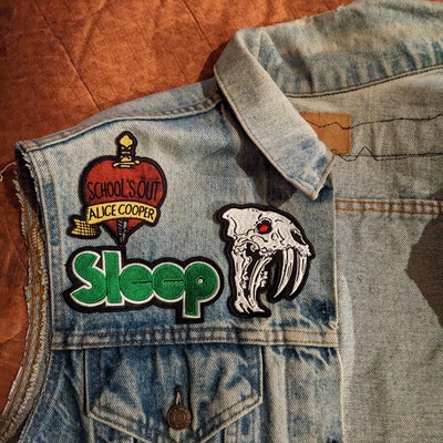 DEAFHEAVEN Embroidered Patch Alcest Ghost Bath Altar of Plagues Wolves ...