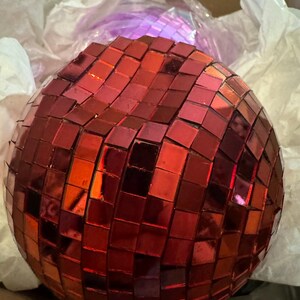 Red Acrylic Gem Square Cut Jewel Ornament 6 - Etsy