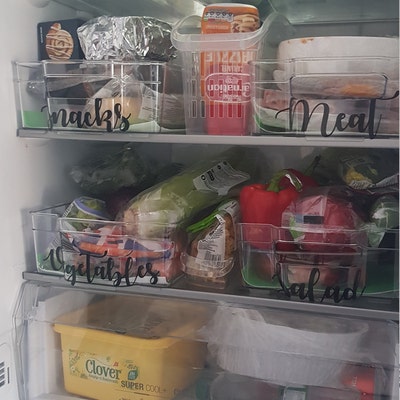 Fridge Labels Organised Kitchen Kitchen Labels Baking Home Organisation ...