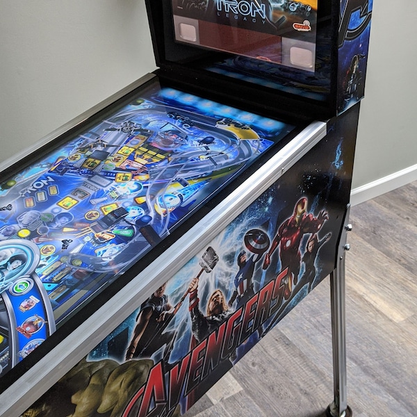 Multiple Size Virtual Pinball Machine, Pinup Popper, Visual Pinball 9 ...