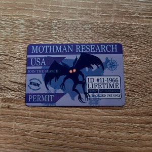 Bigfoot Search Permit 2x3.5 Wallet-sized Metal Card - Etsy