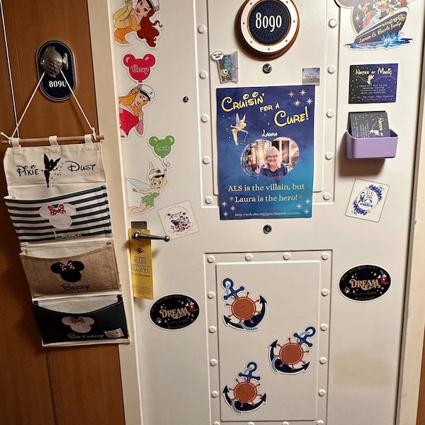 DCL Fish Extender Door Hanger, Disney Cruise, Fish Extender, Disney ...