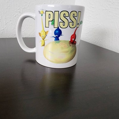 Pikmin PISS Mug - Etsy