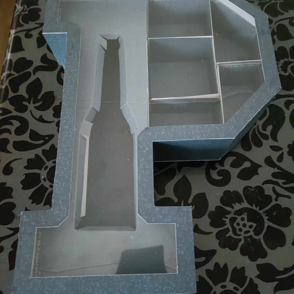 TEMPLATE Letter P Box Father's Day - Box Letter P Father's Day / Studio ...