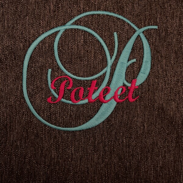 Monogrammed Personalized Tote Bag / Work Bag | Zip Tote / Bridal ...