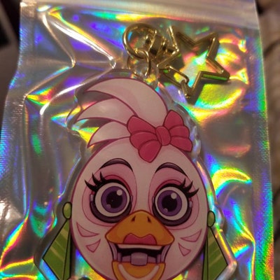 FNAF Security Breach Keychains Glamrock / Shattered Freddy, Monty ...