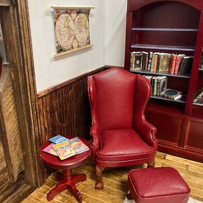 Dolls House Miniature Accessories Edgar Allan Poe Books - Etsy