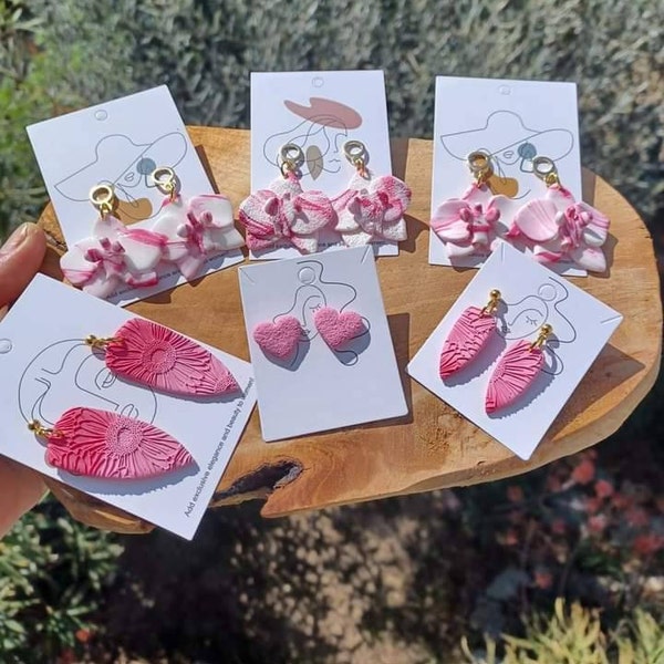 Orchid Flower 3 Part Clay Cutter / Polymer Clay Tools / Jewellery Tools ...