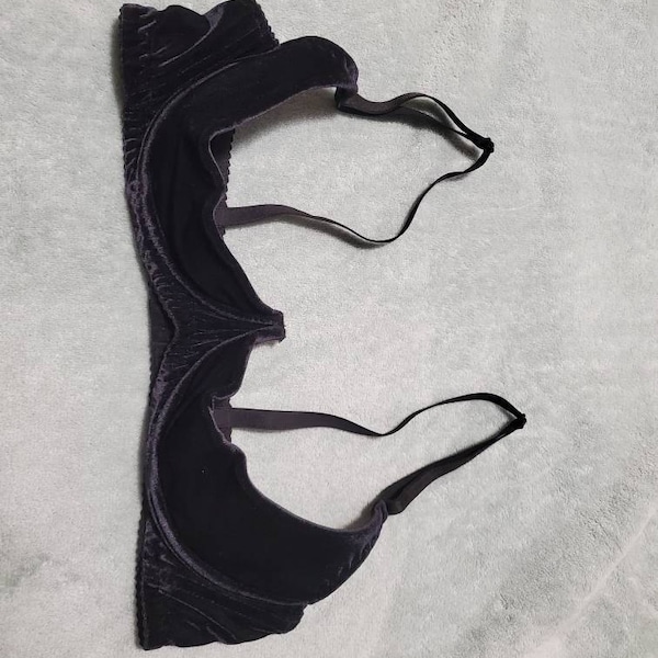 Quarter Cup Bra Plus Size See Through Bras Open Cupless Bra for Plus ...