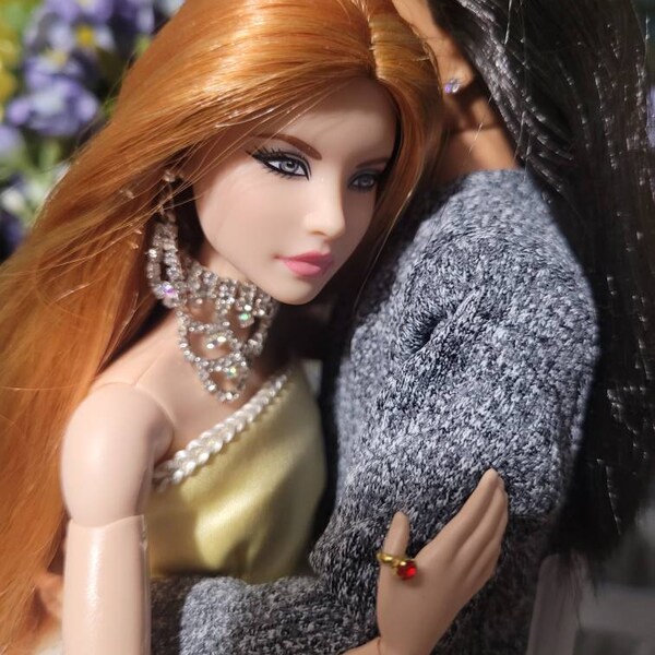 3pc Dolls Outfit. Full Outfit for Dolls. Dolls Top Dolls Slanted Skirt ...