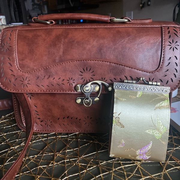 Geometric Woven Ribbon Card Holder, Women's Credit Card Wallet With ...