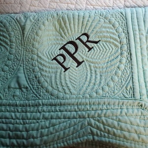 Personalized Baby Quilt Monogram Baby Quilts Baby Girl Quilt ...
