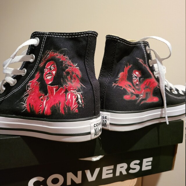 The Rocky Horror Picture Show Chucks -Custom Painted High, 43% OFF