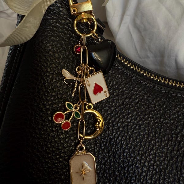 Make Your Own Keychain/custom Bag Charm/keychain Charm/purse Accessory ...