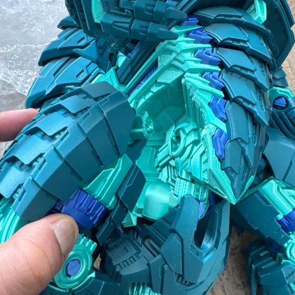 Mecha Godzilla Articulated - 3D Print - Etsy