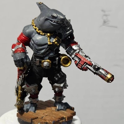 Gor'kul Silverback Hero Dragon Trappers Lodge the Simiax Legions 32mm ...