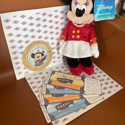 Disney Cruise Boarding Passes for Commemoration or Surprises - Etsy