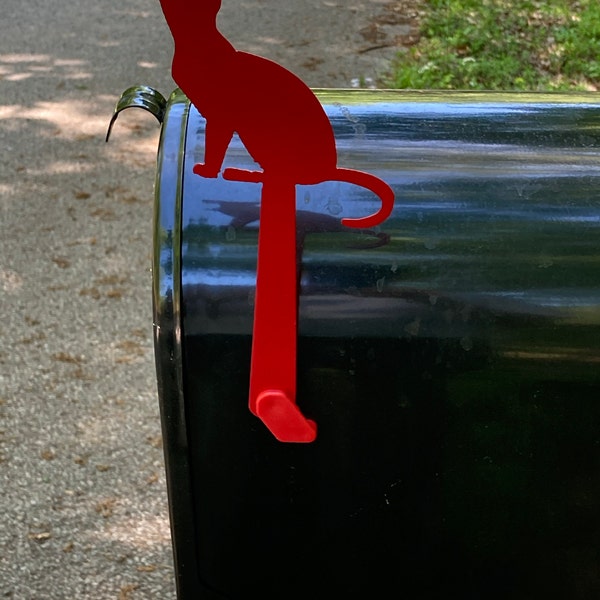 Cat Mailbox Flag: Powder Coated Steel or Aluminum Kitty - Etsy