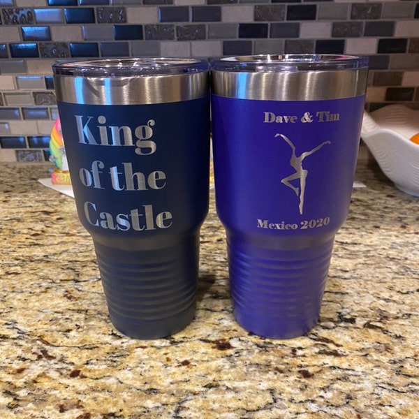 Engraved Tumbler, Personalized Tumbler 20 or 30 Ounce Tumbler ...