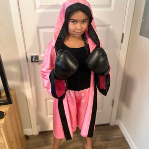 Adult Boxing Silk Satin Robes Custom Made Robes Personalized Robes ...