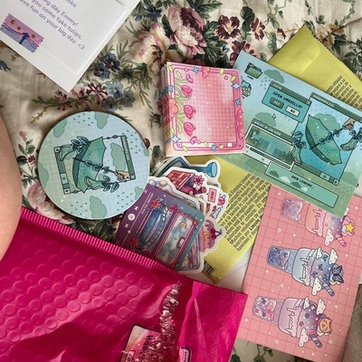 Laptop Cute Aesthetic Vinyl Sticker Waterproof Waterbottle - Etsy