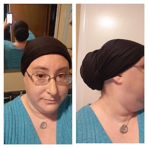 Red Low Bun Velvet Cap- Large Size - Etsy