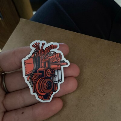 Mechanic Sticker Vinyl Sticker Laptop Sticker, Engine Sticker, Mechanic ...