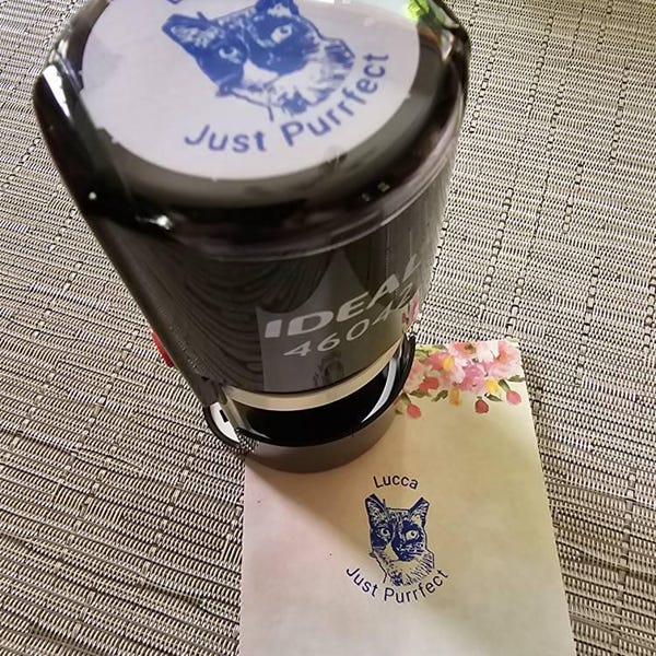 Custom Signature Stamp // Self Inking Signature Stamps, Handwriting ...