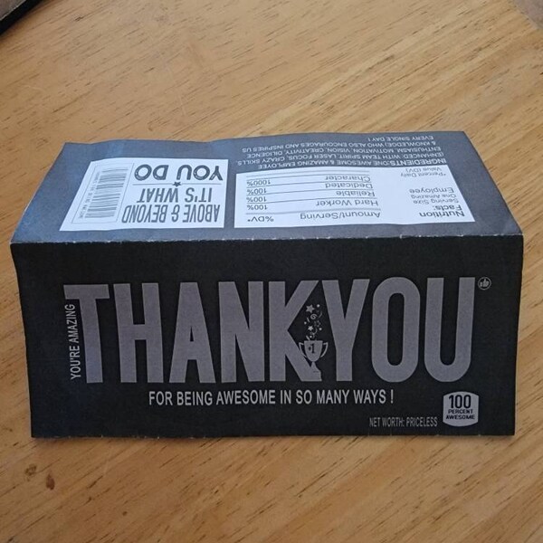 First Responders Appreciation Gift – Printable Candy Bar Wrappers ...