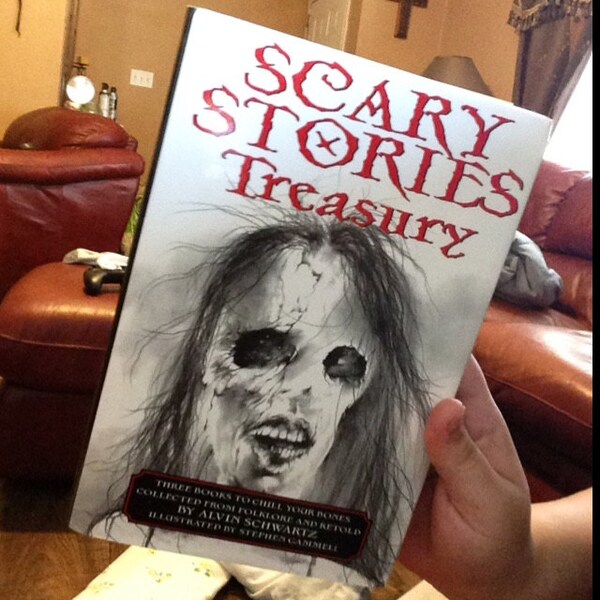 Scary Stories Treasury by Alvin Schwartz Hardcover Book Scary Stories ...