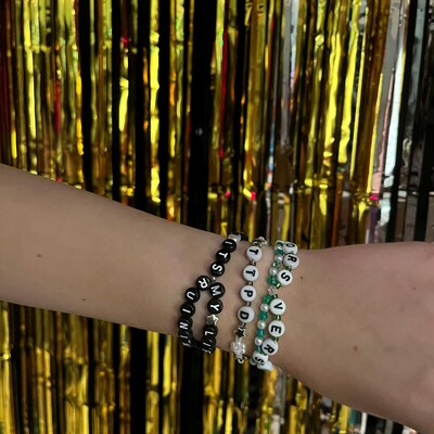 Handmade Taylor Swift Reputation Bracelet / Eras Tour Friendship ...