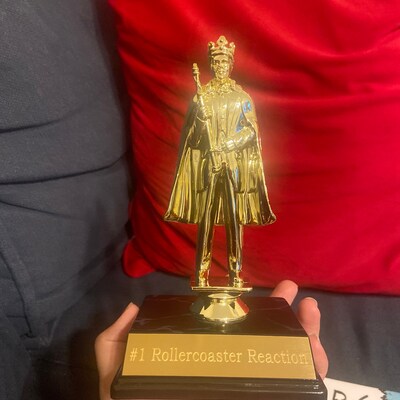 Prom King or Prom Queen Trophy. Beauty Pageant Award. Free Custom ...