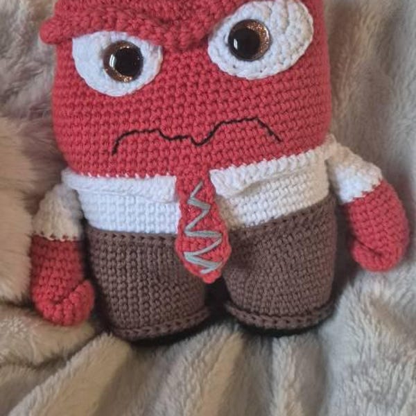 Crochet Amigurumi Anger Downloadable PDF Pattern - Etsy